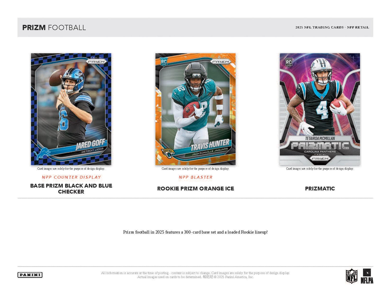 Panini Prizm Football Blaster Box 2025 | deichcards.de